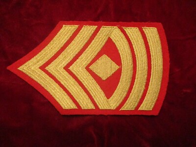 USMC Master Sergeant Patch | eBay