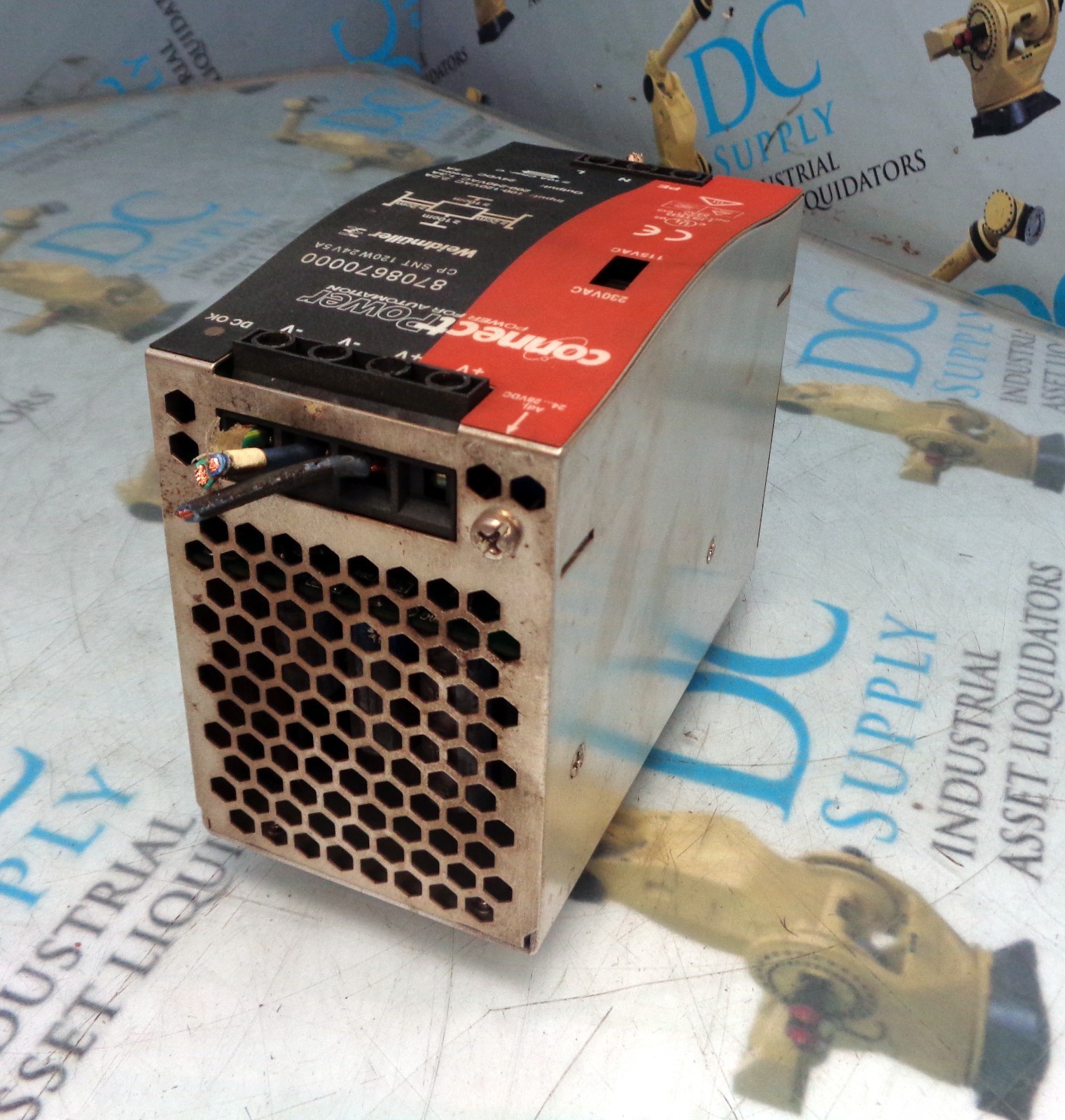 WEIDMULLER 8708670000 120 W 24 V 5 A CONNECT POWER 24 VDC 5 A POWER ...