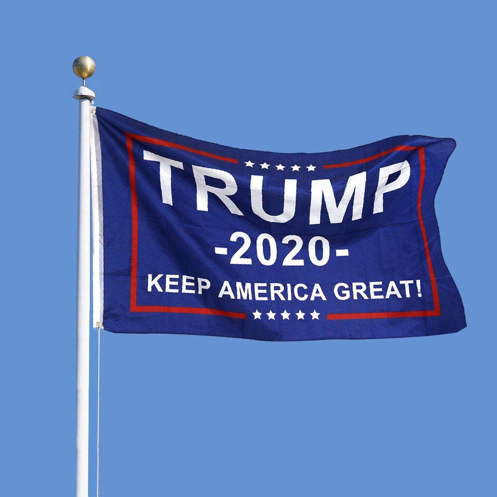 2 pk 3x5 Ft Trump 2020 Flag Keep America Great for President Trump MAGA ...