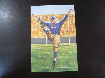 1992 Ken Strong Goal Line Art Card # 117 New York Giants New York ...