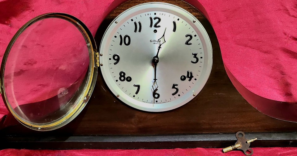 Antique ☆ Gilbert Mantel Clock☆ Winsted Connecticut ☆ 1807 | eBay