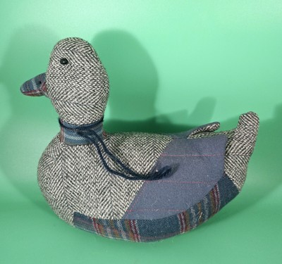 Vintage Handmade Duck Door Stop Wool | eBay