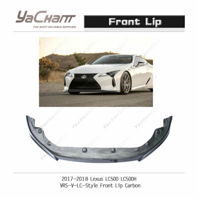 Carbon Splitter Kit For 17-21 Lexus LC500 LC500H VRS-V-LC-Style Front ...