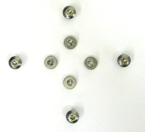 Holley QFT AED High Flow Torx Stainless Steel Throttle Plate Screws 3/ ...