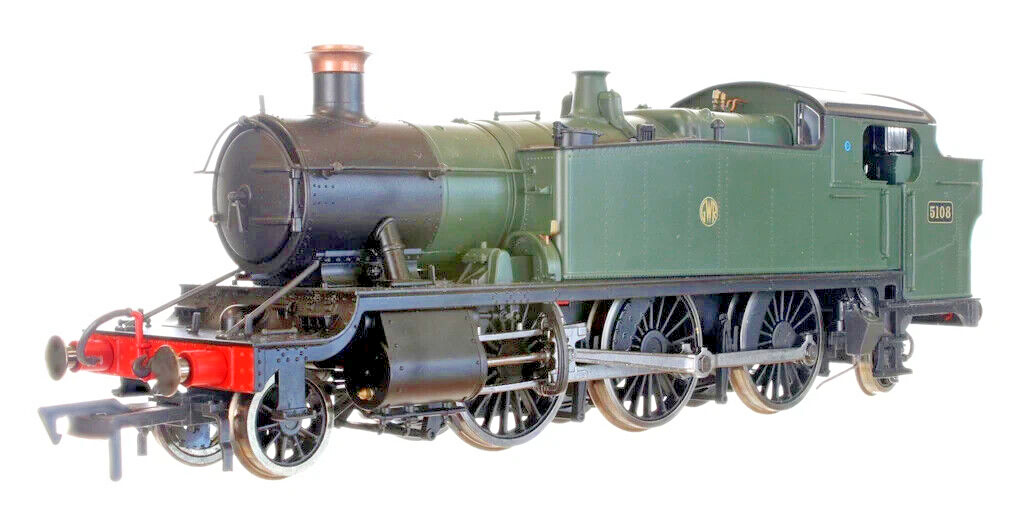 Dapol 4S-041-003 Class 5101 Large Prairie 2-6-2T 5108 in GWR green with ...