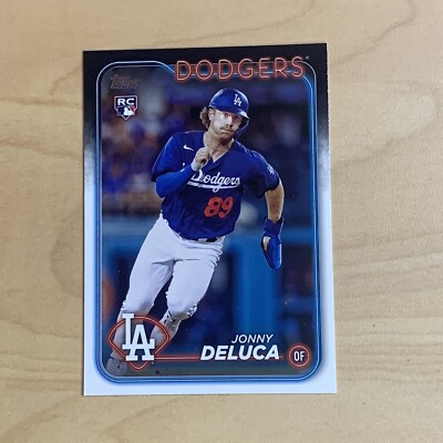2024 Topps Series 1 Baseball Card #233 Jonny Deluca, Los Angeles ...