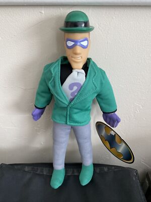 Vintage Riddler Plush Batman Play by Play Animated Series 1998 HARD ...
