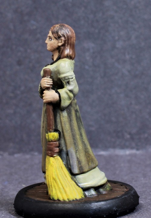 Dungeons and Dragons Hand Painted 3d printed miniature Dragonlock Woman ...