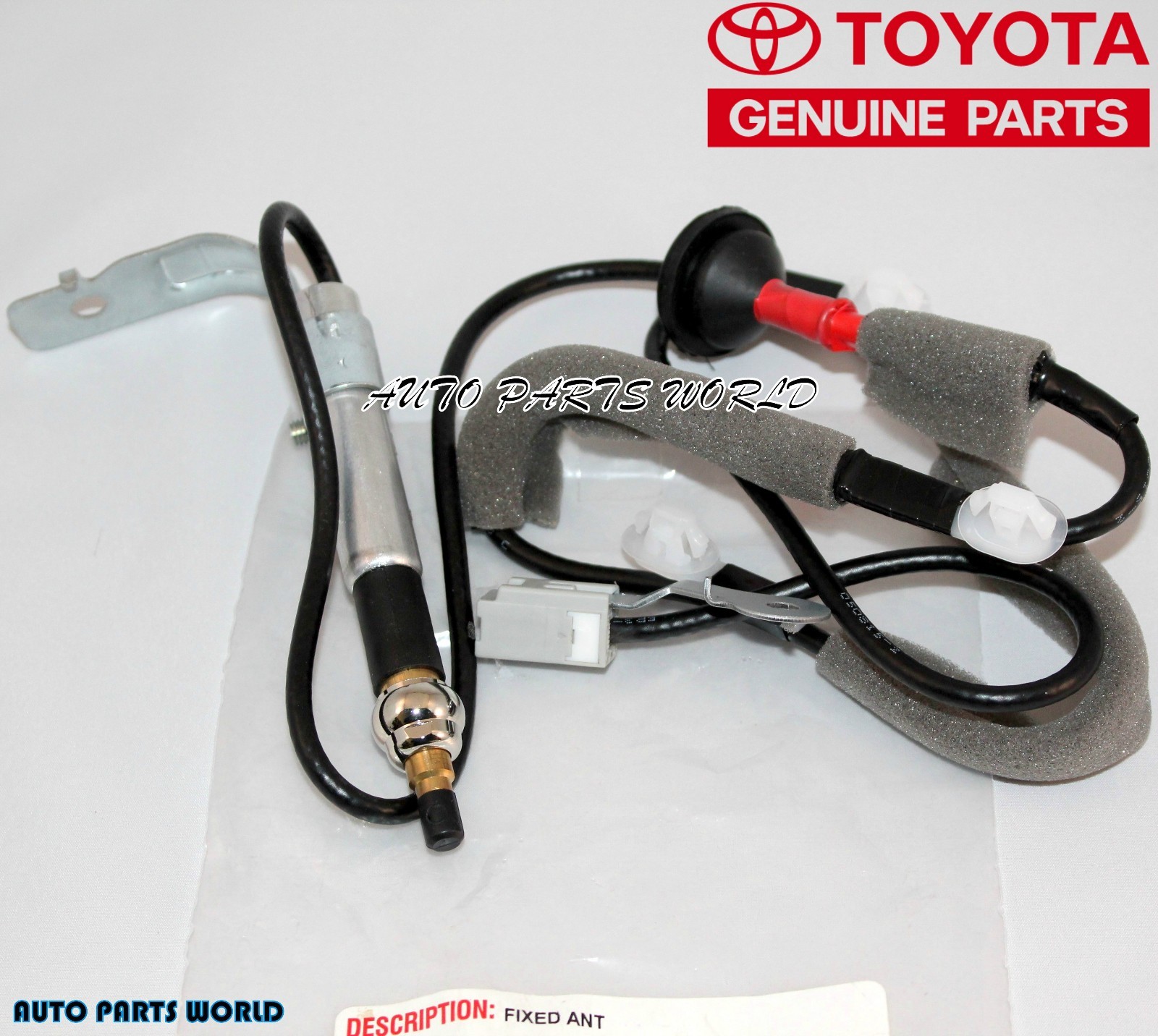 GENUINE OEM TOYOTA 2007-2013 TUNDRA RADIO PILLAR ANTENNA BASE POLE ...