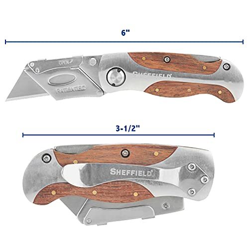12115 Ultimate Lock Back Utility Knife, Folding, Box Cutter Knife ...