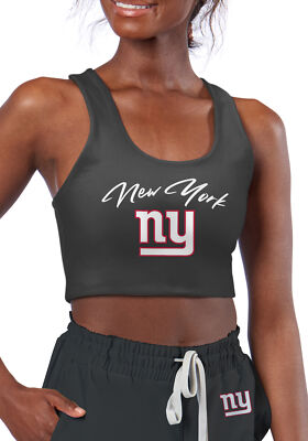 Certo By Northwest NFL Women's New York Giants Reversible Bra, Charcoal ...