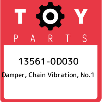 13561-0D030 Toyota Damper, chain vibration, no.1 135610D030, New ...