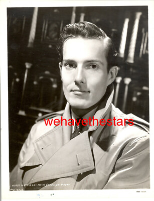 Vintage Hurd Hatfield QUITE HANDSOME 40s MGM Publicity Portrait | eBay