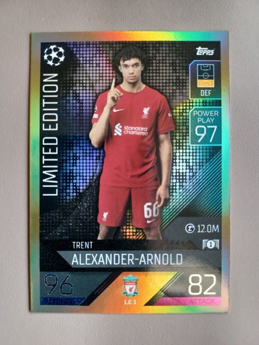 MATCH ATTAX 2022/23 - 100 CLUB/BLACK EDGE/LIMITED EDITION/PRO ELITE ...