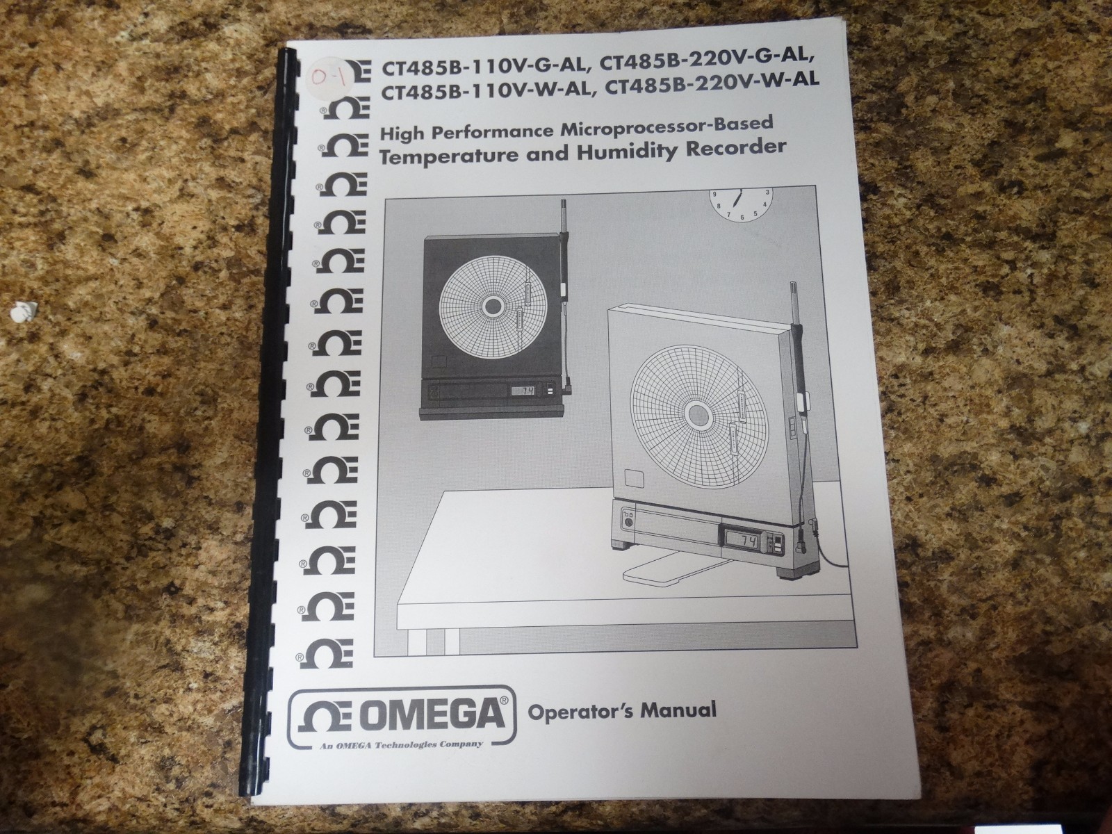 Omega CT485B Operators Manual | eBay
