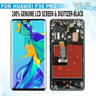 Genuine Genuine Huawei P30 Pro + Frame OLED Screen Touch Display ...
