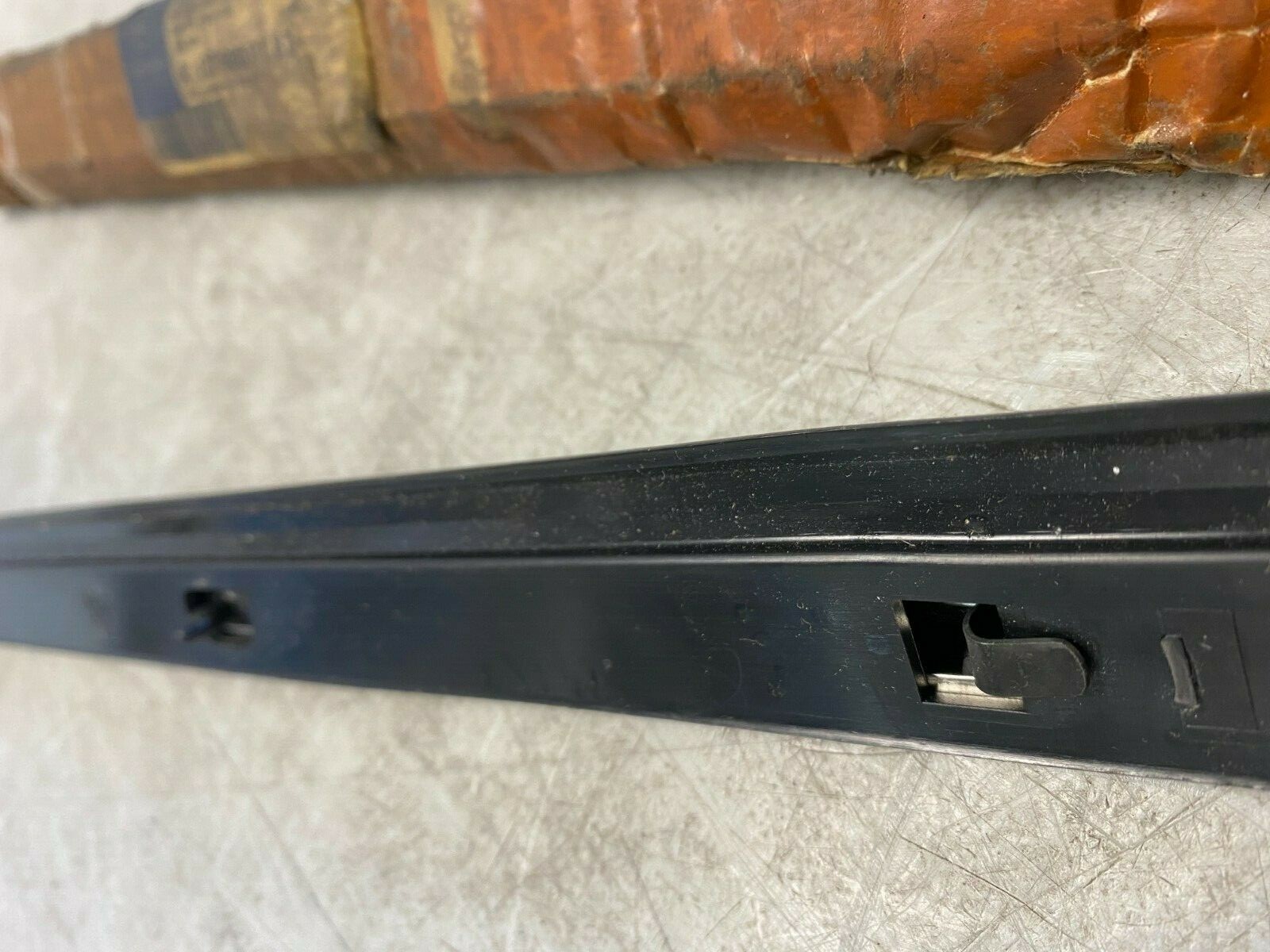 Mercedes W107 NOS Front LH Fender Trim Molding 1078800182 380SL 450SL ...