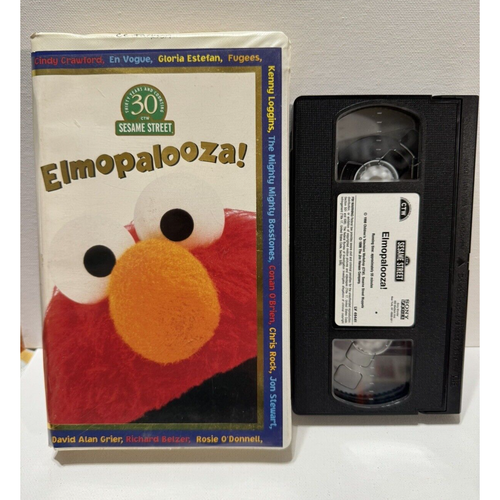 Sesame Street - Elmopalooza (VHS, 1998) Elmo 74644944136 | eBay