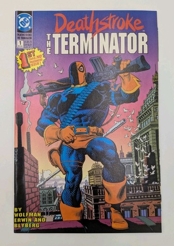 Deathstroke The Terminator (VF+) Origin & 1st title issue! DC 1991 | eBay