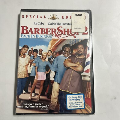 Barbershop 2: Back in Business (DVD, 2004, Special Edition) Ice Cube ...