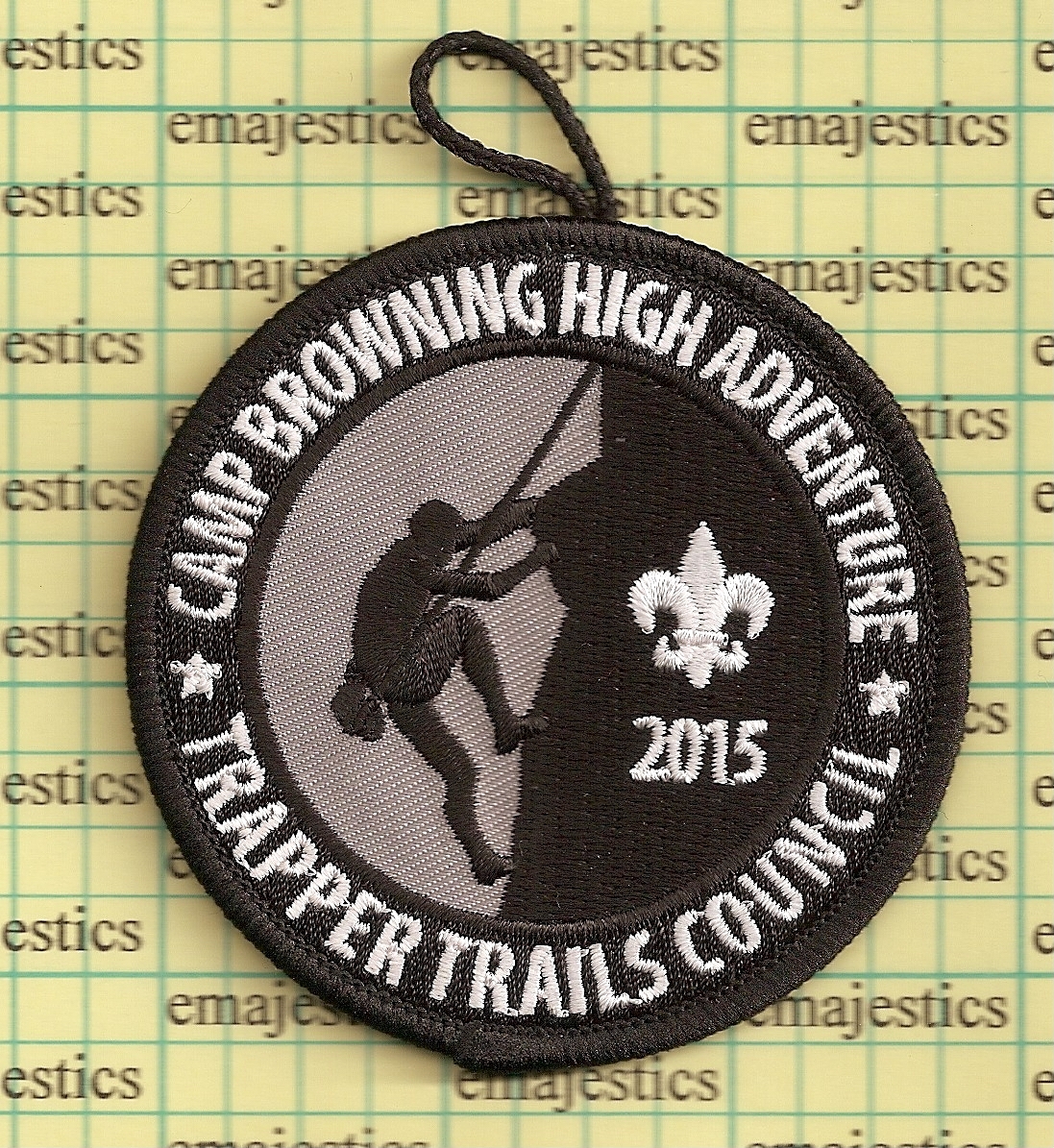 BSA TRAPPER TRAILS COUNCIL CAMP BROWNING 2015 POCKET PATCH | eBay