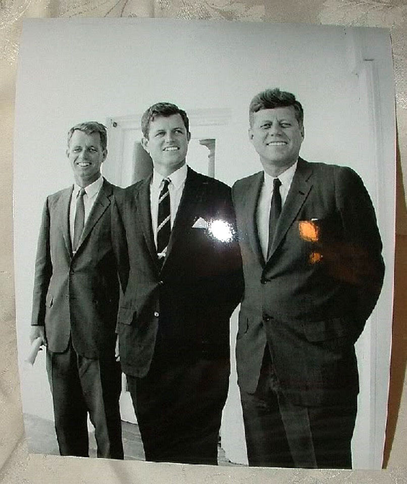 1963 Jack John Fitzgerald Bobby Robert Ted Edward Kennedy JFK RFK EMK ...