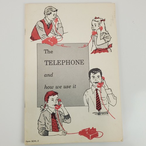 Vintage The Phone And How We Use It Advertising Booklet Bell Telephone ...