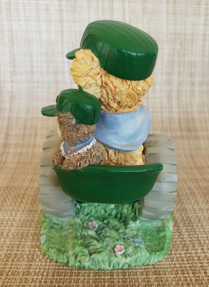 BAINBRIDGE BEARS COLLECTION "Friendship Farm" Tractor Figurine Carlton ...