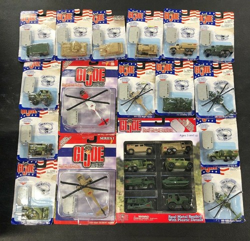 Lot Of GI Joe Metal Official Collectors Die Cast Tanks Trucks ...