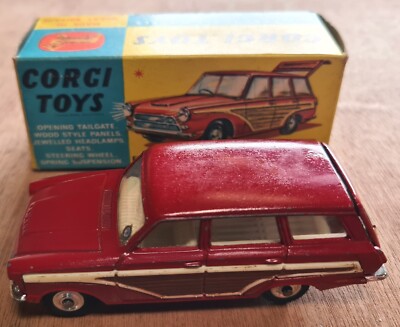 Corgi 491 Ford Consul Cortina Super Estate - Good Original Model ...