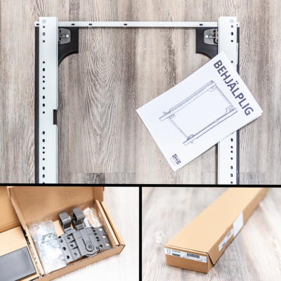 ️ IKEA BEHJÄLPLIG Gleitscharnier Adapter für Geschirrspüler 2025 Neues ...