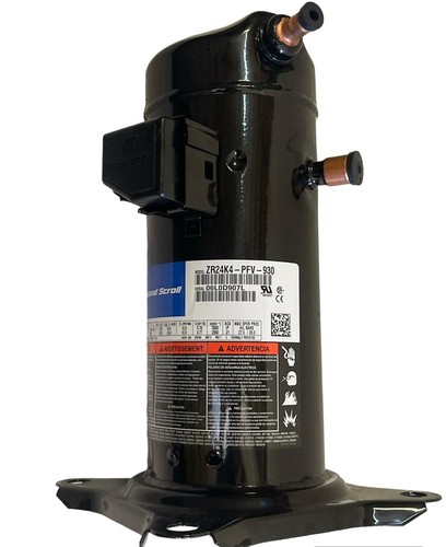 Copeland 2 Ton Scroll Compressor ZR24K4-PFV-930 208/230 Volts 1PH R-22 ...