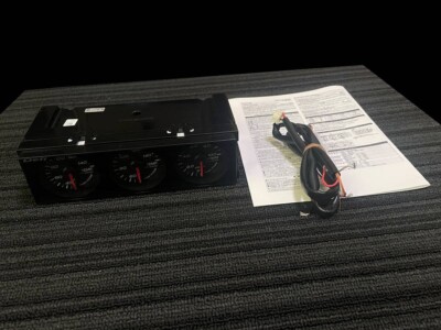 Defi DIN Gauge 1DIN Water Temp, Oil Temp, Oil Pressure Gauge Set | eBay