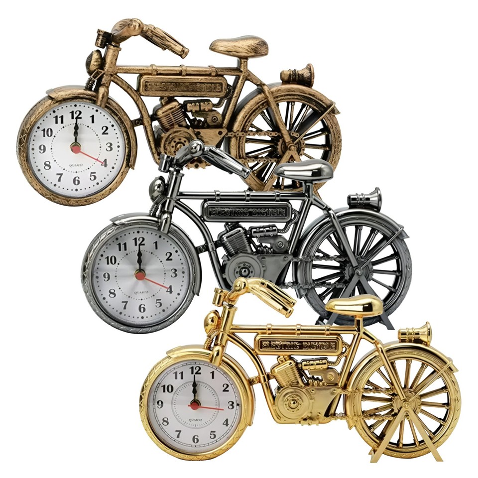 Alarm Clocks Bedside Ticking Table Clock With Analog Display Desk Clock ...