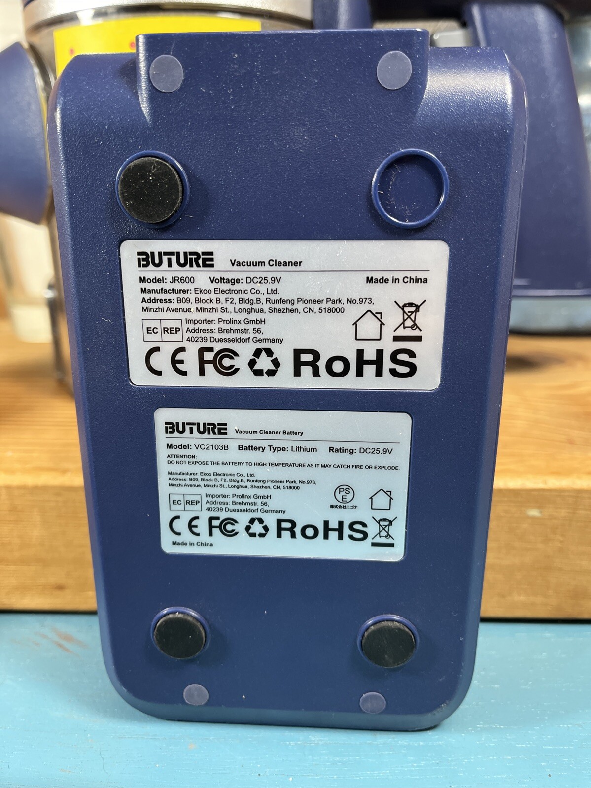 Buture Replacement Battery JR600 for Cordless Vacuum Cleaner | eBay