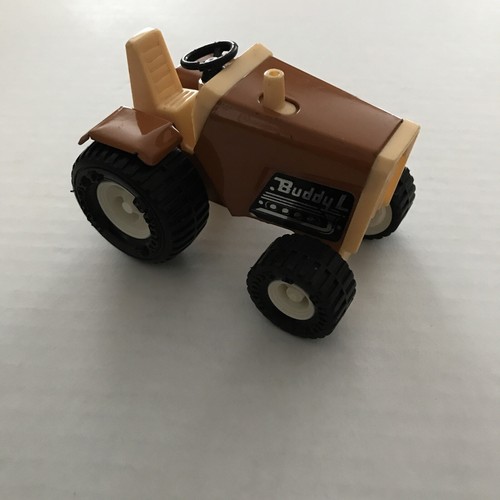 Vintage Buddy L Brown Pressed Steel Tractor Japan mk | eBay