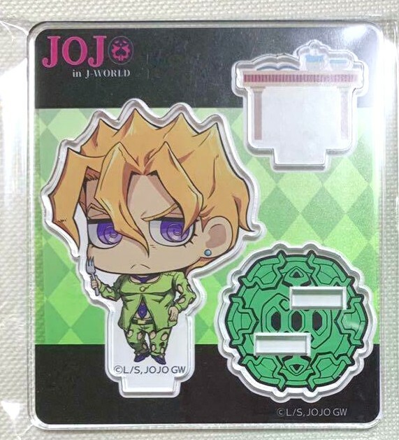 JOJO Bizarre Adventure Golden Wind Acrylic Stand Figure Pannacotta Fugo ...