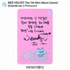 RED VELVET The 7th Mini Album Cosmic Cosmie Ver Official Photocard KPOP ...