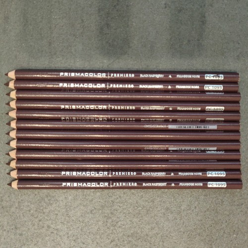 Prismacolor Premier Colored Pencil Black Raspberry 12 Pack PC1095 New ...