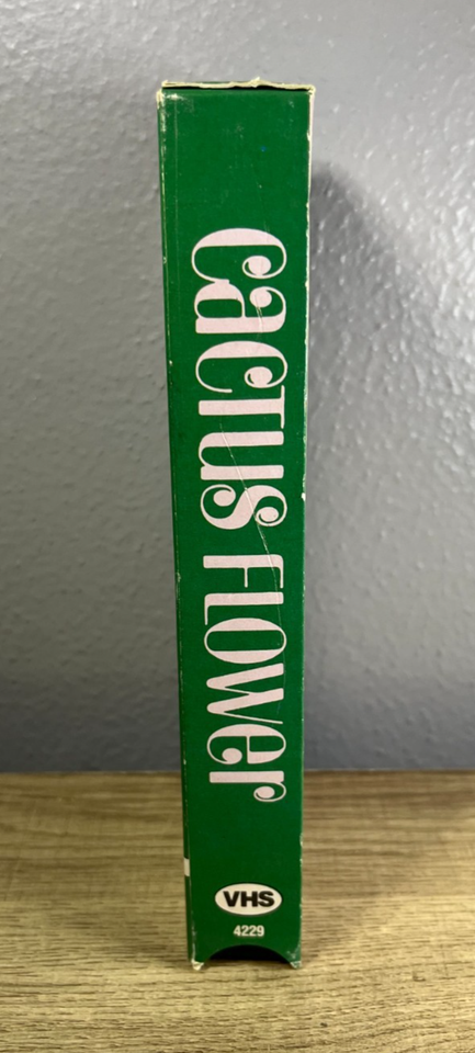 Cactus Flower - 1969 (1989 VHS) - Goldie Hawn Walter Matthau - VHS ...