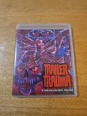 TRAILER TRAUMA (Blu-ray 2015) Rare HORROR MOVIE TRAILERS Collection ...