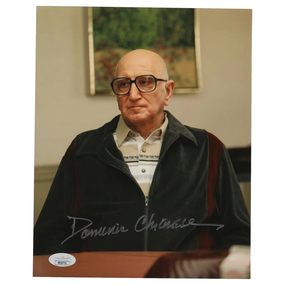 Dominic Chianese Signed (JSA) "The Sopranos" 8x10 Photo - Corrado ...