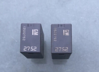 (Lot of 2 ) GM 4 Pin Denso relay 13502752 (2752) Tested with 60 day ...