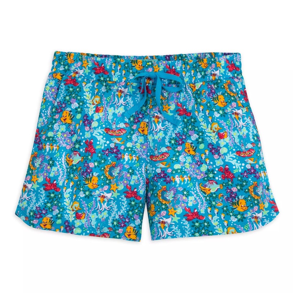 Disney Store Vera Bradley Ariel the Little Mermaid Sheep Shorts Shirt ...