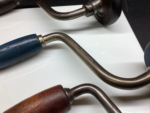Lot Of 3 Vintage Hand Drills Stanley, Fulton, Millers Falls Reversible ...