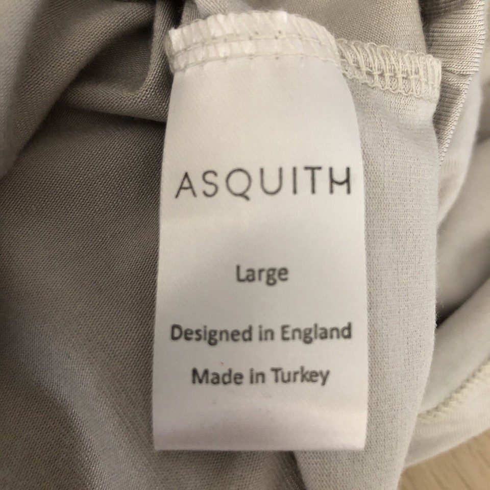 Asquith Movement Top Grey Pilates Yoga Activewear Soft Bamboo Mix Large ...