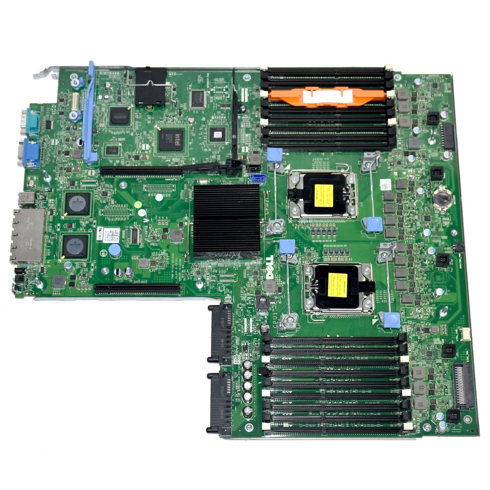 Dell PowerEdge R710 Server Motherboard 2x CPU Sockets 18x DDR3 DIMM ...