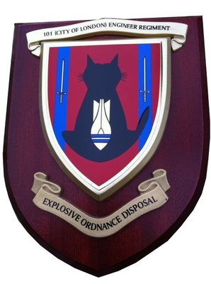 101 EOD Regiment Royal Engineers Military Wall Plaque UK Hand Made for ...