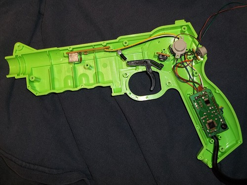 PS1 Sony Konami Justifier Hyper Blaster Light Gun Microswitch Kit ...