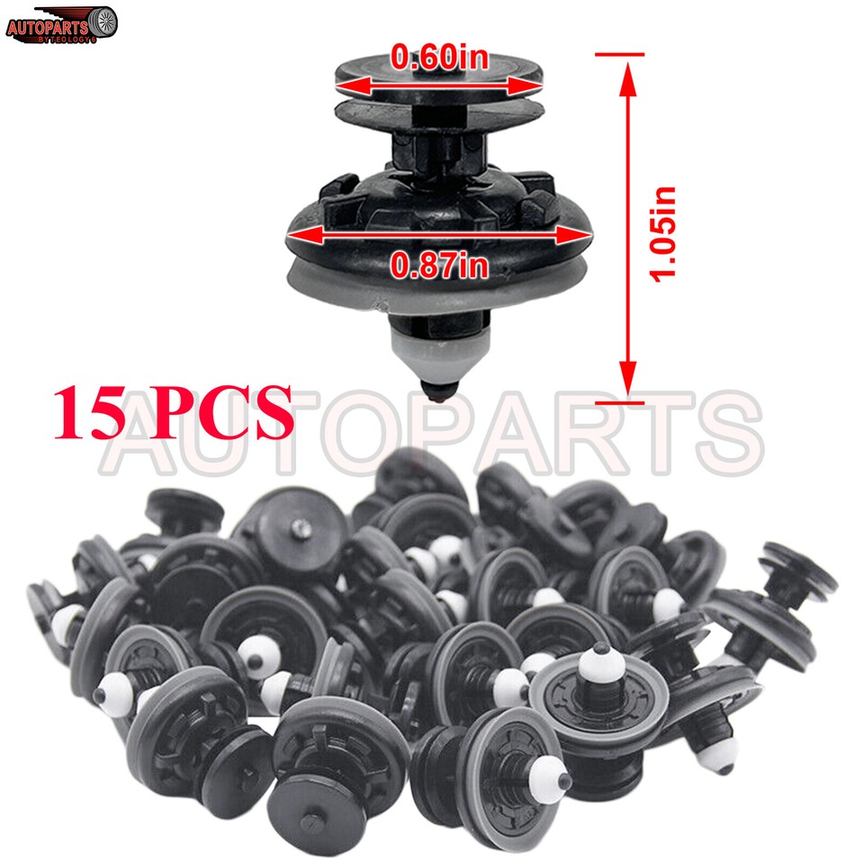 15x Door Trim Clips For VW CC Golf Jetta Passat Tiguan Eos GTI Audi Q5 ...